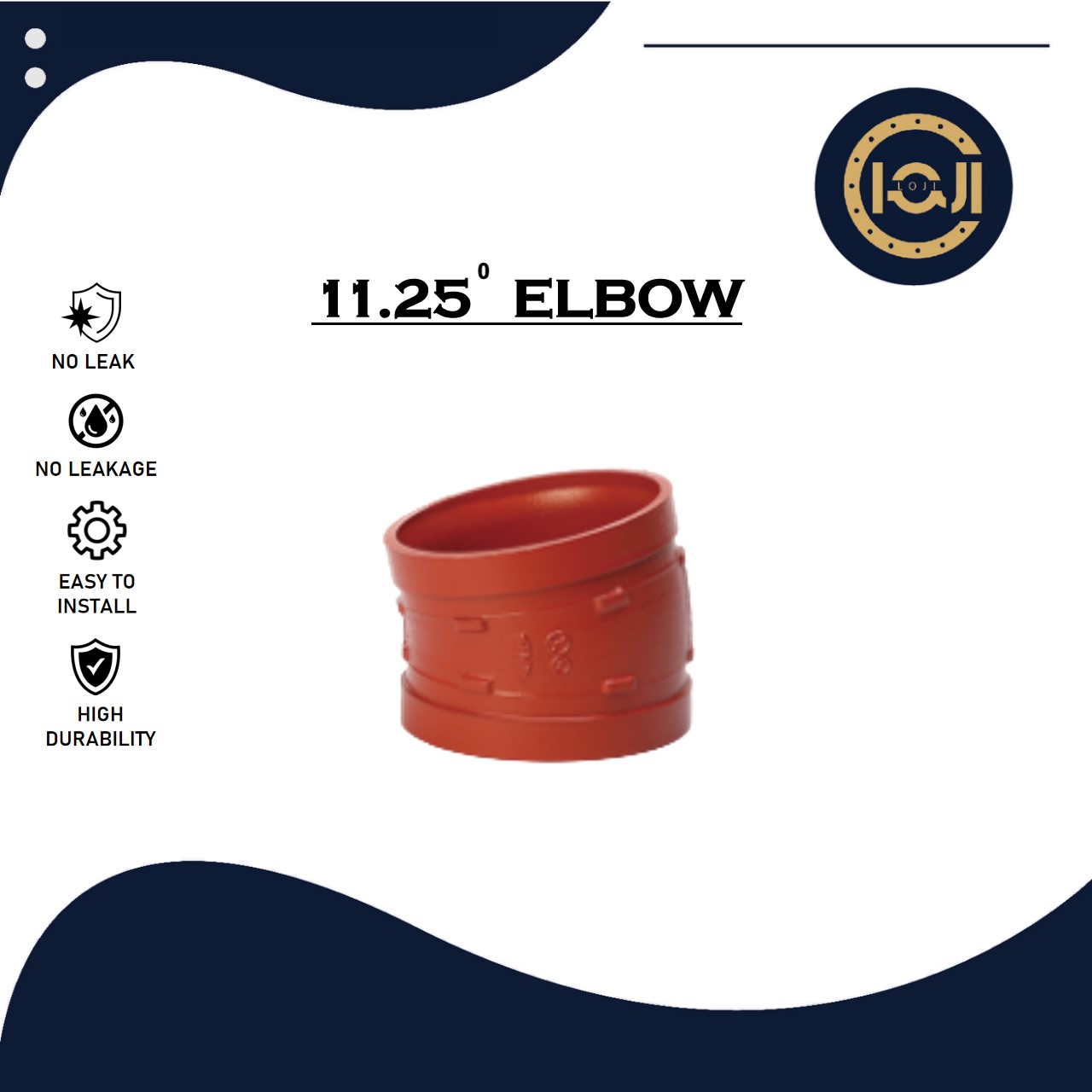 11.25 DEGREE ELBOW
